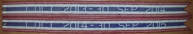 MILITARY GUIDON, CAMPAIGN, BATTLE, and CUSTOM STREAMERS - RICHARD R ...